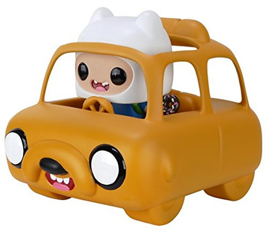 Funko Pop Rides: Adventure Time-Jake Car & Finn Action Figure ...