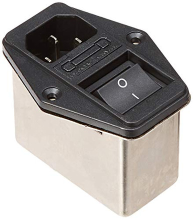 BLS CW2C-10A-T Solder Lug Terminals IEC 320 C14 Filter - Boat Switch ...