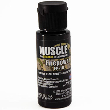 Muscle Firepower FP-10 1 Fluid Ounce Gun Lube Lubricates Cleans and ...