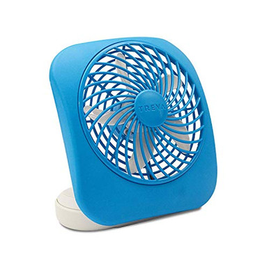 O2COOL Treva 5-Inch Portable Desktop Air Circulation Battery Fan - 2 ...