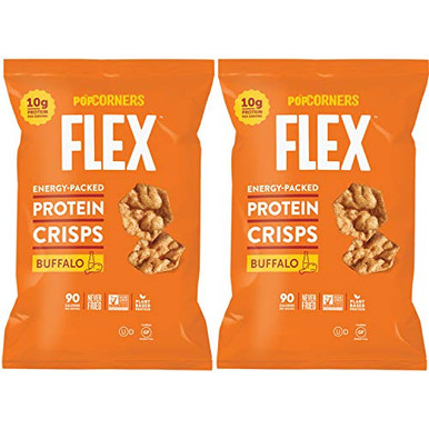 POPCORNERS Flex Protein Crisps - Buffalo 5-0 oz - 90 Calories Never ...