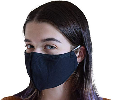Face Covering reusable with Filter Insert Pocket Adjustable Ear Loops ...