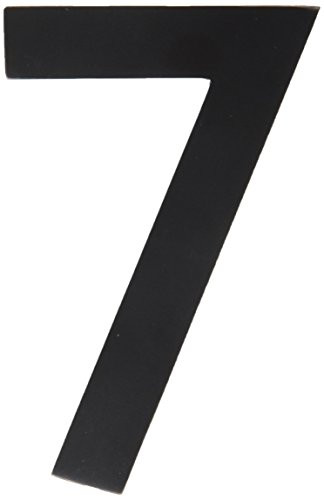Architectural Mailboxes 3585DC-7 Brass 5-Inch Floating House Number 7 ...