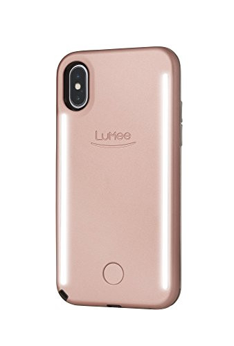 LuMee Duo Cell Phone Case for iPhone X, Illuminated LED, The Original ...