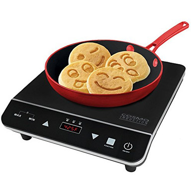 Cosmo Portable Electric Induction Cooktop with Rapid Heating, Sensor ...