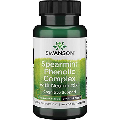 Swanson Spearmint Phenolic Complex w-Neumentix 450 Milligrams 60 Veg ...