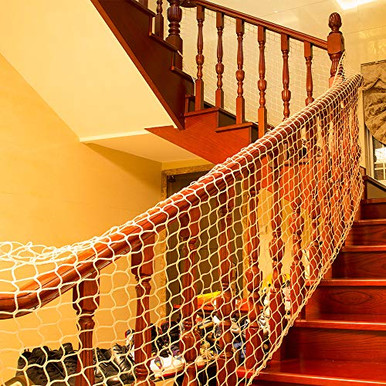 Safety Stairs Rail Net Child Proofing Balcony Banister Railing Guard ...