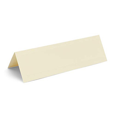 Ivory Place Cards Foldover Printable Tent Cards -2-5 x 8-5 Inches 120 ...