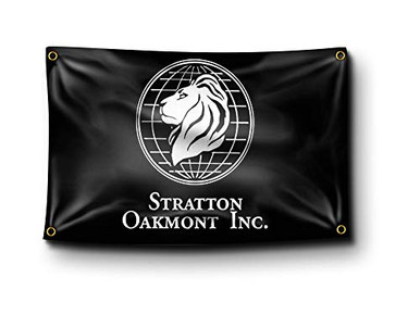 Banger - Stratton Oakmont Inc- Logo Wolf of Wall Street 3x5 Feet Black ...