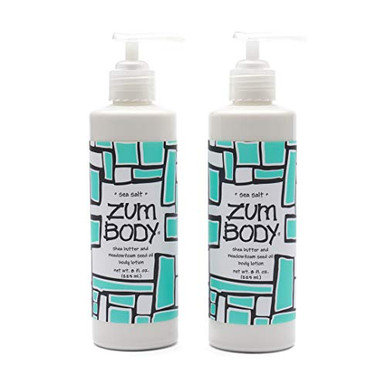 Zum Body Lotion - Sea Salt - 8 fl oz -2 Pack- - Warehousesoverstock