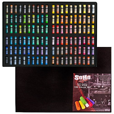 SoHo Urban Artist Soft Pastel Half Stick Pastel Set For Artists With ...