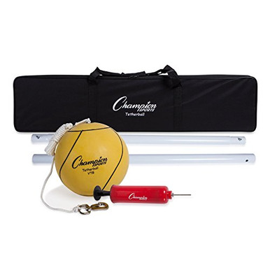 Champion Sports Tournament Tetherball Set: Classic Backyard Lawn Beach ...