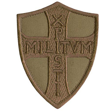 LEGEEON Tan Coyote Knights Templar Chi Rho Xpisti Militvm Soldiers of ...