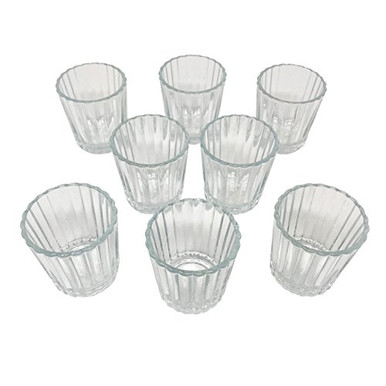 Set of 8 Mezcal Glasses Vaso Veladora para Mezcal- Traditional Glass ...