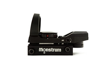 Monstrum Tactical R01C Red Dot Sight with 4 Reticles and Red-Green ...