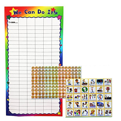 Kenson Kids We Can Do It Classroom and Preschool Chart ...