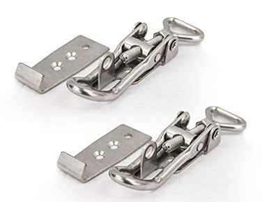 Five Oceans Marine Locker Hatch Anti-Rattle Latch Fastener Clamp -Pair ...