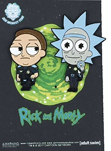 Officially Licensed Rick and Morty - Lil' Cop Rick and Morty ...