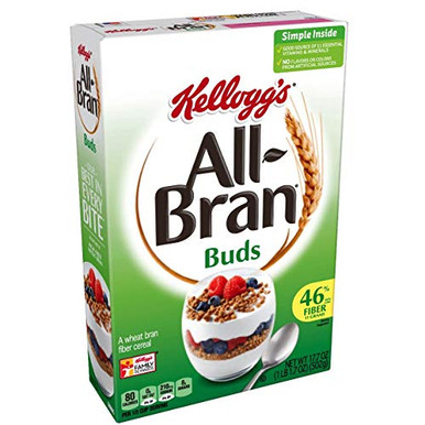 Kelloggs All-Bran Bran Buds Cereal - 17-7 oz - Warehousesoverstock