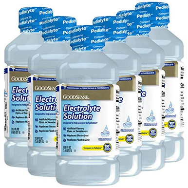 GoodSense Pedia Electrolyte Liquid Unflavored 33-8 Fl Oz -Pack of 6 ...