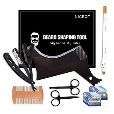 Beard Shaper - Beard Shaping Tools - Include Beard Template Guide ...