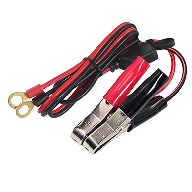 KUNCAN Alligator Clips Battery Terminals - Battery Alligator Clips to O ...