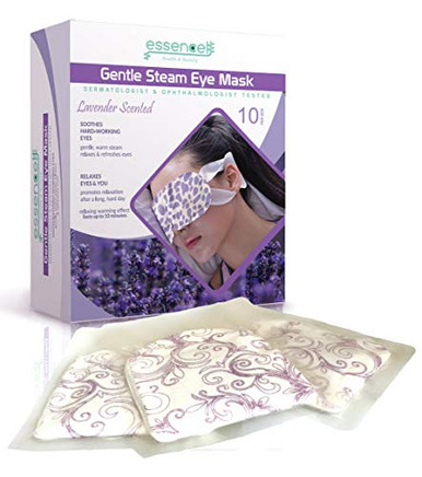 Heat Eye Mask for Sleeping Dry Puffy Eyes Dark Circles Heated Eye Mask ...