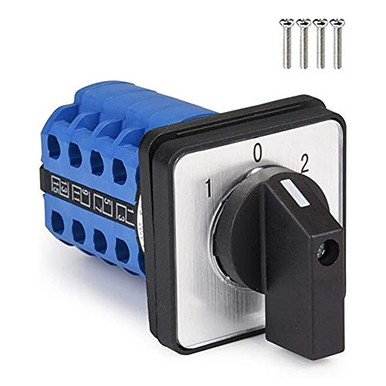 Universal Rotary Changeover Switch LW26-63 690V 63A 3 Position 16 ...