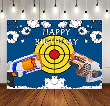 SDDSER Dart War Party Background Cotton 7X5FT Gun Shooting Targets ...