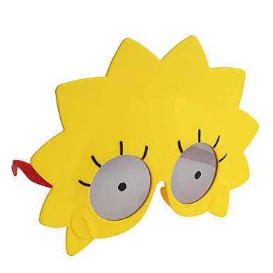 Sun-Staches The Simpsons Lisa Simpson Character Shades Instant Party ...