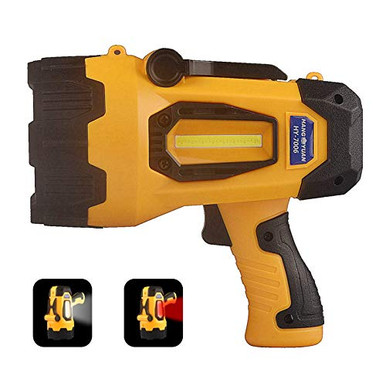 Rechargeable Spotlight Flashlight Handheld Boat Spotlight High Lumen ...