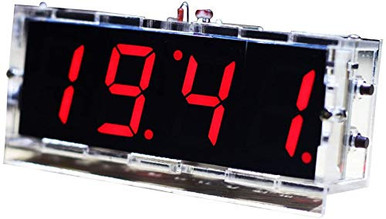 Gearwoo 4-Digital DIY Clock Kits PCB for Soldering Practice Learning ...