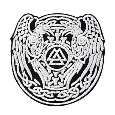 Valknut Triangle Symbol Viking Norse Rune Patch Embroidered Applique ...