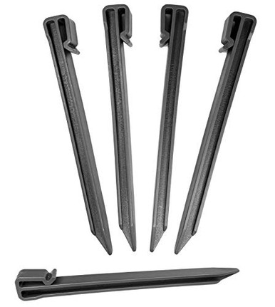 One Stop Outdoor Black -25-Pack- - 10 Inch Heavy Duty Plastic Landscape ...