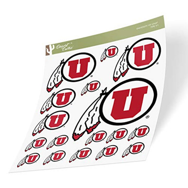 University of Utah Utes NCAA Sticker Vinyl Decal Laptop Water Bottle ...