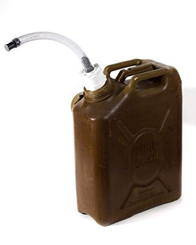 High-Flow Spout for 5 Gallon Plastic Military Fuel Cans -Easy Thread ...