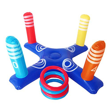 Xgood Inflatable Ring Toss Pool Games Floating Swimming Pool Toss Toys ...