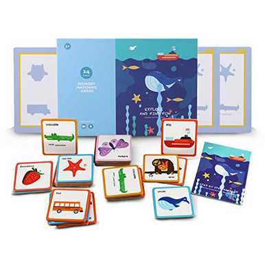 Toddler Flash Cards Games- Preschool Activities Learning Montessori ...