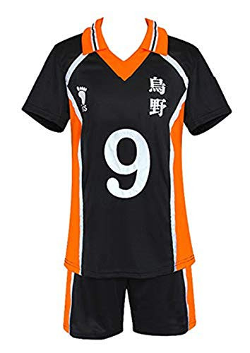 LZQ Haikyuu Hinata Shoyo Cosplay Short Shirt Shorts Karasuno High ...