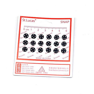 5 Packs Metal Copper Fasteners Press Button Nylon snap Buttons for ...