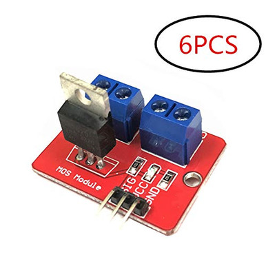 0-24V Top Mosfet Button IRF520 MOS Driver Module For Arduino MCU ARM ...