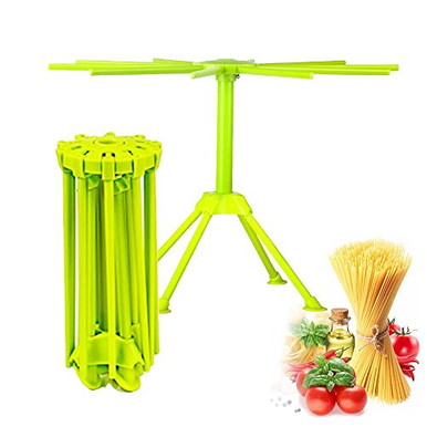 Kitchen Pasta Drying Rack Folding, iPstyle Spaghetti Drying Rock Stand ...
