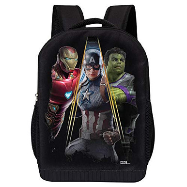MARVEL COMICS CLASSIC AVENGERS BACKPACK - MARVEL BLACK AVENGERS 18 INCH ...