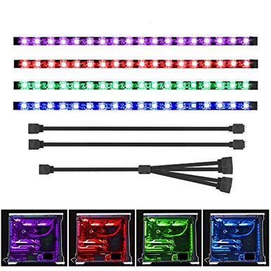 PC RGB LED Strip Speclux Computer LED Strip Lights for Motherboard with ...