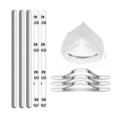 Aluminum Strips Nose Bridge for Mask Adjustable Nose Clips Wire 90MM ...