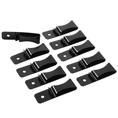 tiewards 10 Pcs Spring Steel Metal Tuckable Hybrid Holster Belt Clips ...