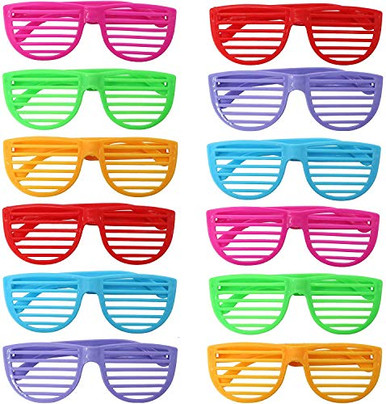 Party Shutter Shading Glasses For Kids and Teens -WENTS 25 Pcs Glasses ...