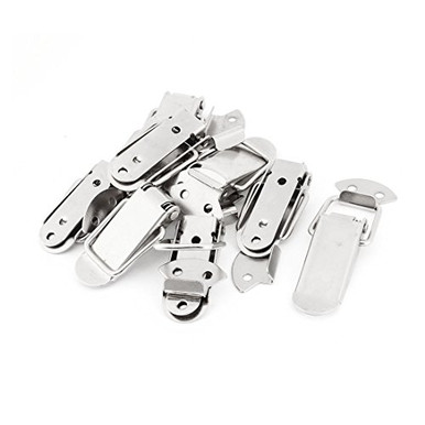 Uxcell Hardware Chests Boxes Spring Loaded Toggle Latch Catch Hasp, 10 ...
