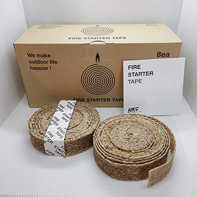 Jute Fire Starter Tapes as Outdoor Kindling with Swiss Design Ignite ...