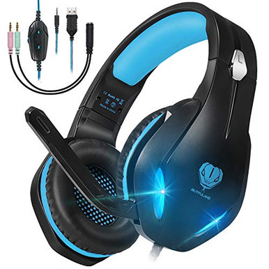 GM-2 Gaming Headset with Microphone for PS4 PC Xbox One Nintendo Switch ...